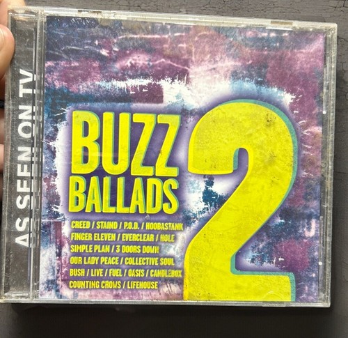 Buzz Ballads, Vol. 2 CD Creed Counting Crows Staind Bush Live Razor ...