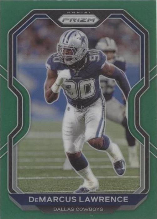 2020 Panini Prizm - DeMarcus Lawrence #153 Green Prizm for sale online ...