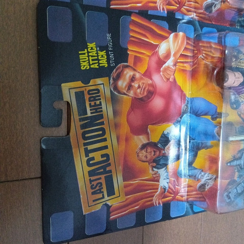 Last Action Hero Figure 3 Pieces Together Amtoy Arnold Schwarzenegger ...