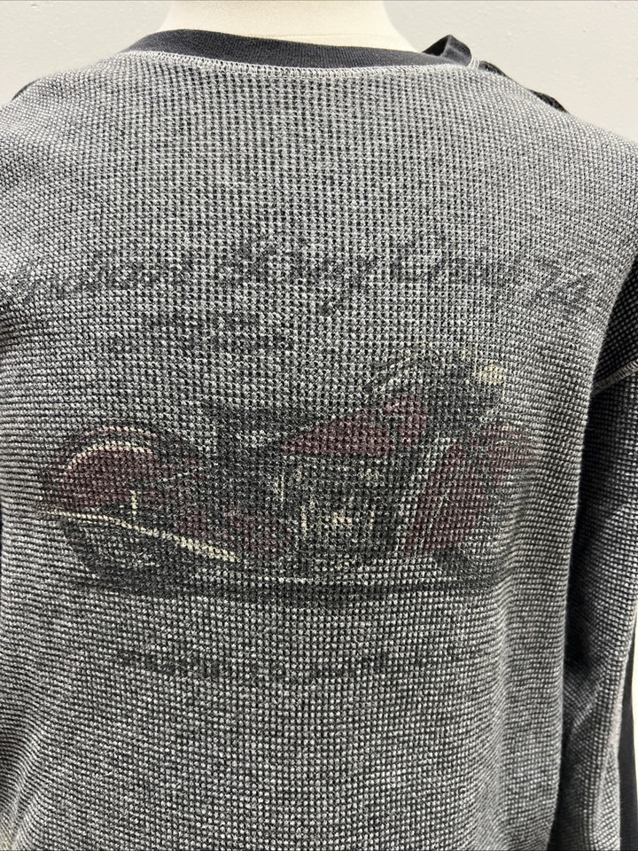 Indian Motorcycle Men’s Crewneck Long Sleeve T-Shirt - Size - Medium ...