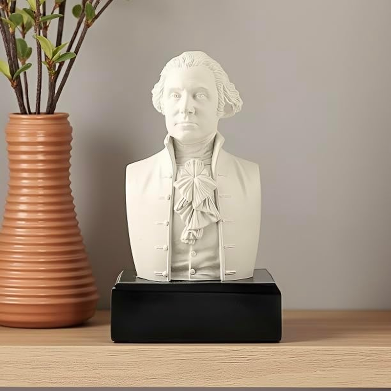President George Washington Bust Statue – Founding Father Sculpture ...