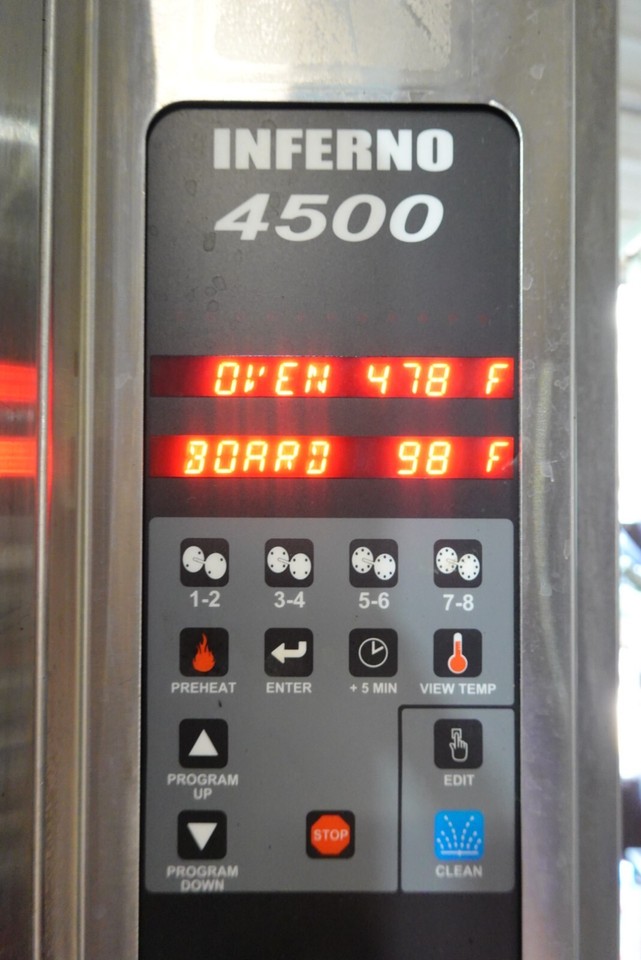 HARDT NATURAL GAS COMMERCIAL ROTISSERIE MODEL INFERNO 4500 (CAPACITY 40 ...