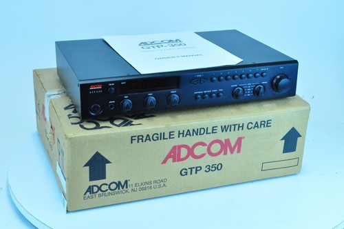 ADCOM GTP-350 Preamplifier/Tuner Tested | eBay