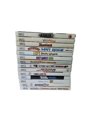 Lot Of Wii Games | eBay