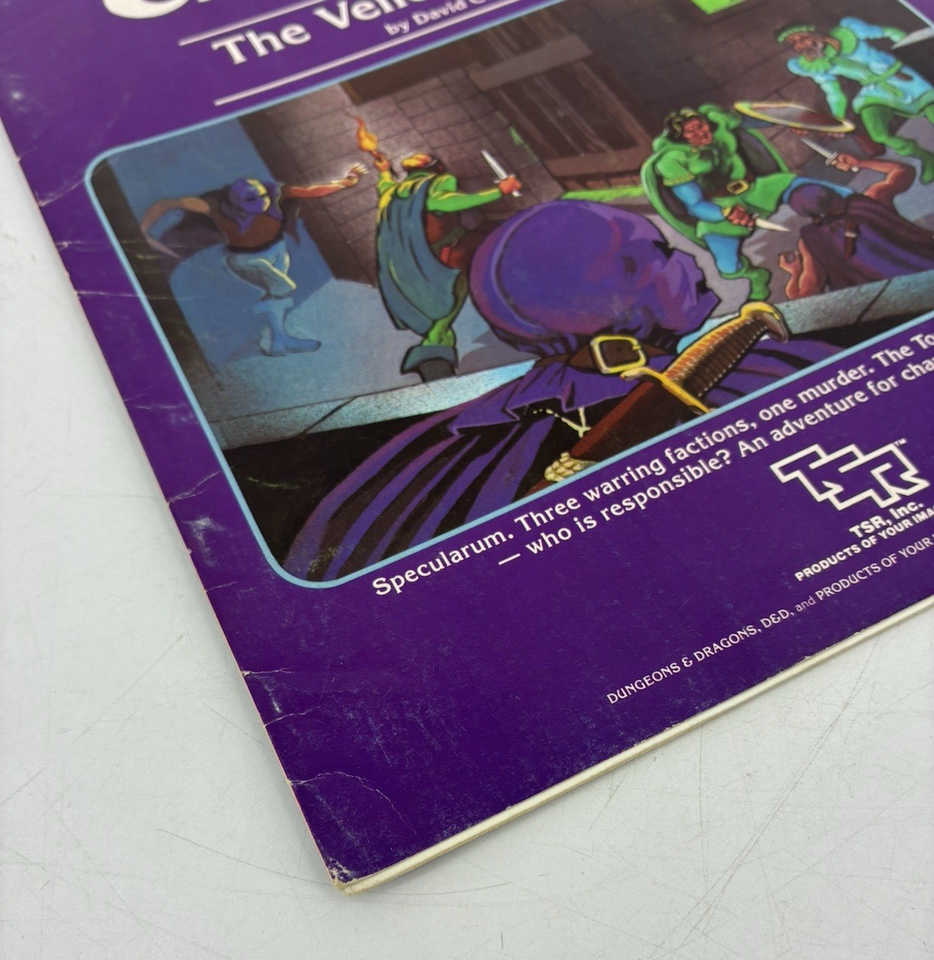 The Veiled Society, Dungeons & Dragons Basic adventure Original B6 ...