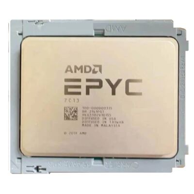 AMD EPYC 7C13 Milan 64 Core 128 Thread 2.OGHZ CPU Processor EPYC 7763 ...