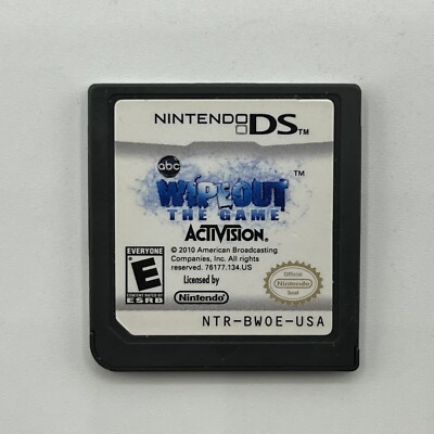 Nintendo DS Wipeout The Game Authentic Tested & Working Official ABC ...
