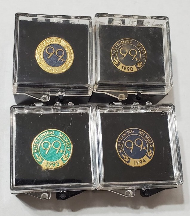 99+ Club Sustaining Member Lapel Pin Lot 1989 1990 1993 1994 99 Plus ...
