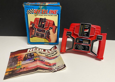 Vintage KENNER REDLINE DRAG RACING Electronic Handheld video game ...
