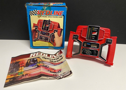 Vintage KENNER REDLINE DRAG RACING Electronic Handheld video game ...