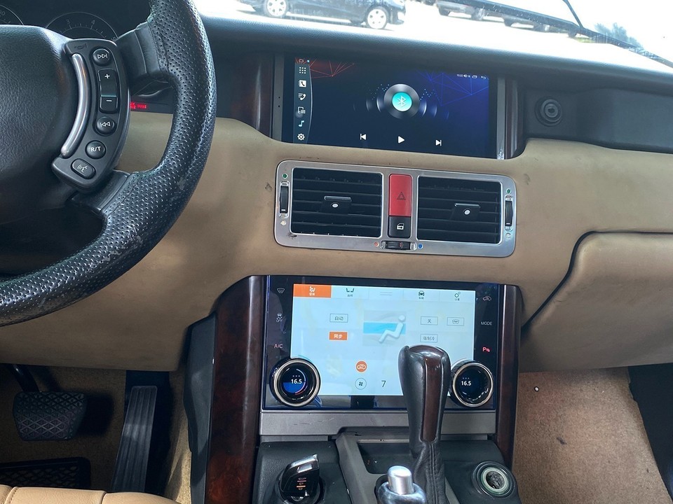 For 05-12 Range Rover V8 L322 Android 14 Car Radio Stereo +AC Panel ...