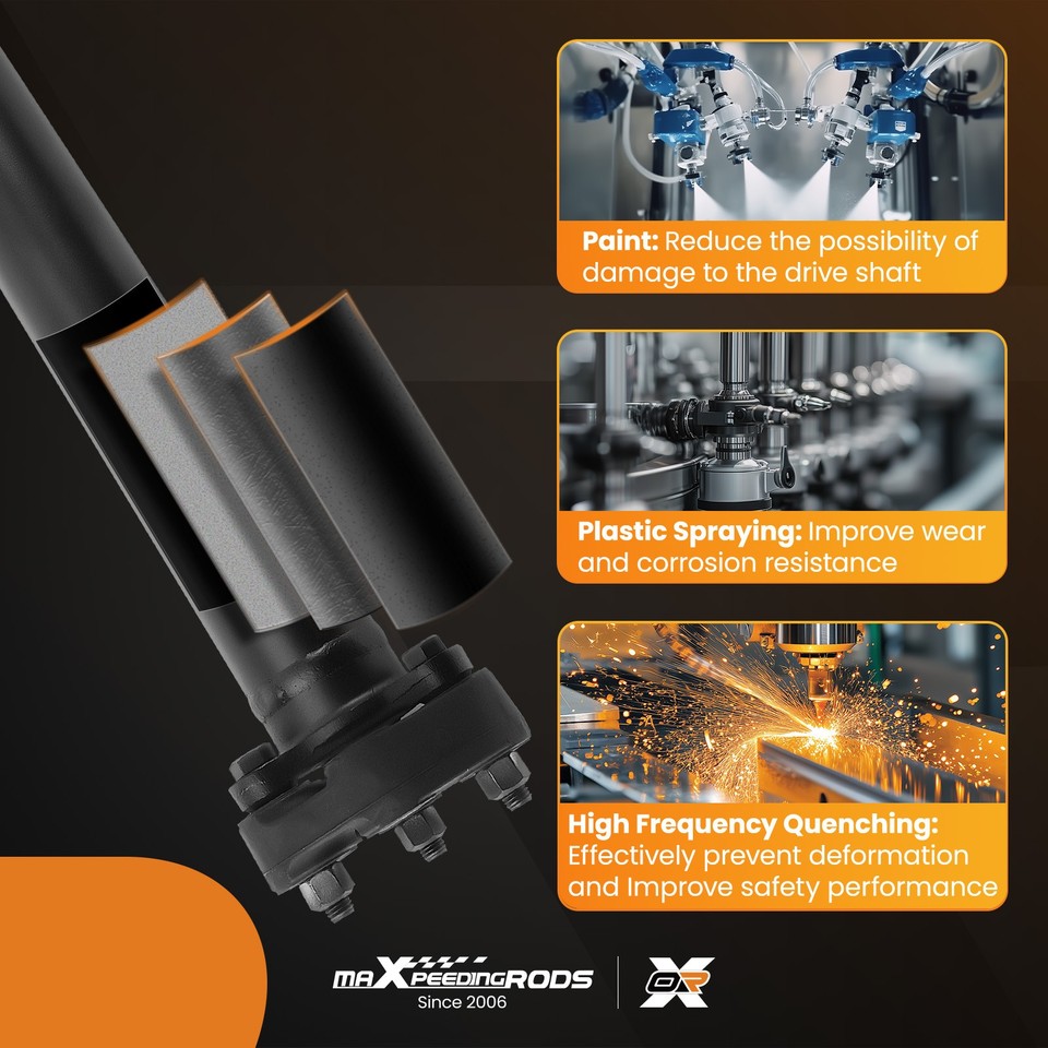 Driveshaft Propshaft Rear for BMW E53 X5 04-06 AWD Auto Transmission ...