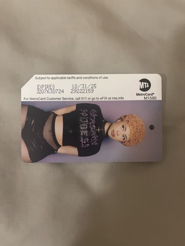 NYCT MTA MetroCard - Ice Spice | eBay