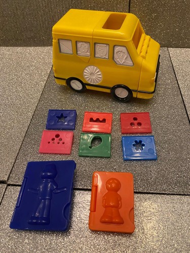 Vintage Rare BBC Balamory Edie McCredies’ Bus Playdoh Style Set | eBay UK
