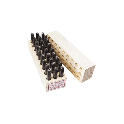 YOUNG BROS. STAMP WORKS 09271 Steel Stamps Set,3-3/8" Shank L,Steel ...