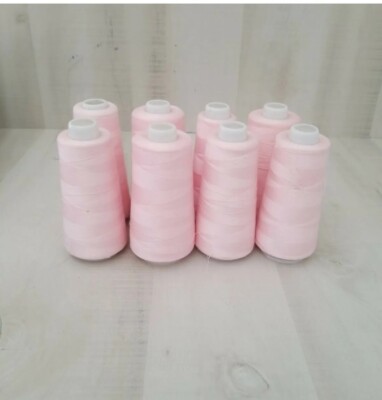 Lot of 8 Coats SureLock Polyester Thread - Spool 3000 yds - Color 4415 ...