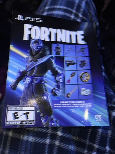 Fortnite Cobalt Star Code 2024 PS5 Exclusive | eBay