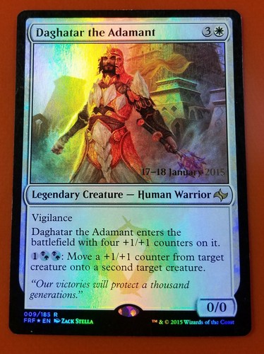 1x Daghatar the Adamant | FOIL Prerelease | Fate Reforged | MTG Magic ...
