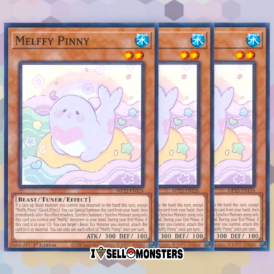 Yu-gi-oh! TCG 3x Melffy Pinny MP23-EN126 Common x3 YUGIOH! NM | eBay