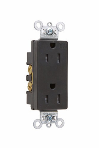 Tamper-Resistant Heavy-Duty Decorator Spec Grade Receptacle Back/Side ...