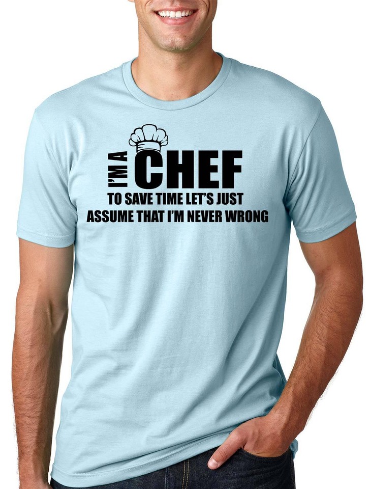 Funny Chef Cook T-shirt Chef Restaurant Tee shirt gift for Chef | eBay