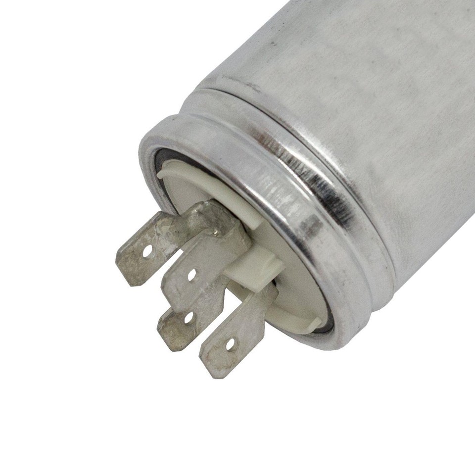 Starting capacitor Motor capacitor 12µF 420V 35x68mm Plug 6,3x0,8mm ...
