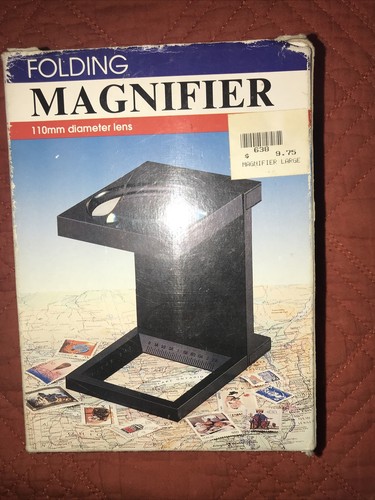 Folding Magnifier 110mm (4-1/4") Diameter Lens (NEW) | eBay