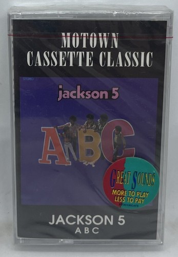 Motown Cassette Classic Jackson 5 ABC Factory Sealed 737463515245 | eBay