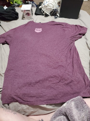 Mod Pizza Work Shirt. Size Large, Purple Lama Mod on | eBay