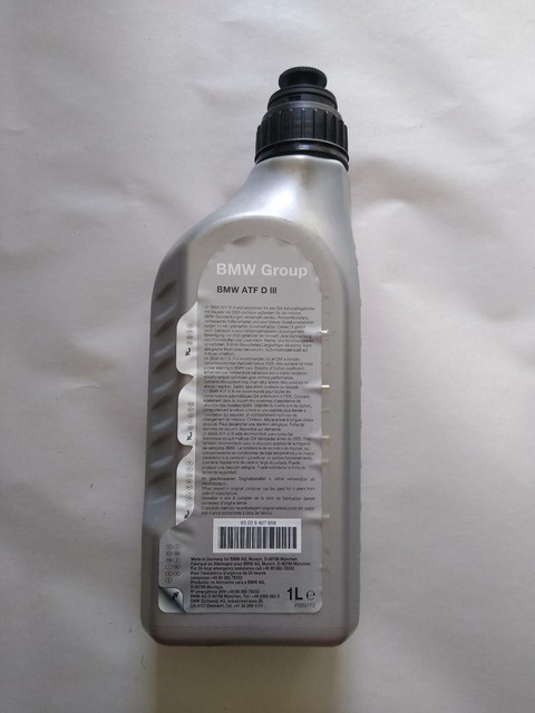 Genuine BMW ATF D III 3 Automatic Transmission Fluid 1l P/n 83229407858 ...
