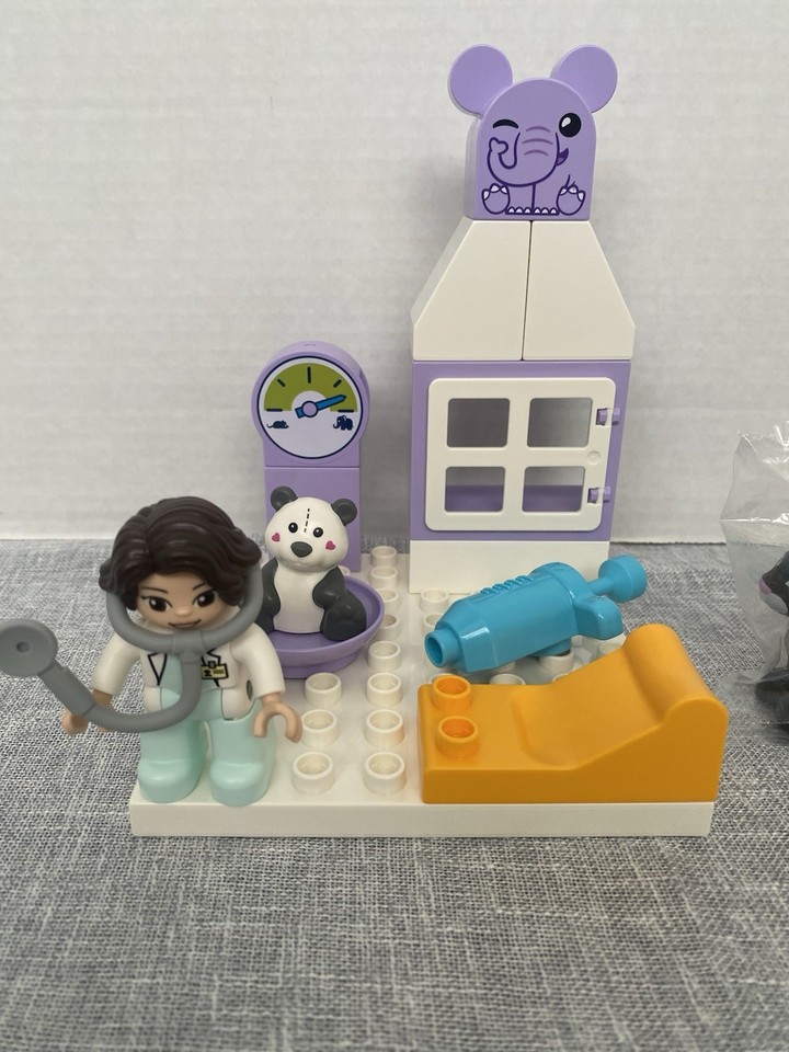 Lego Duplo Vet Animal Doctor Office Cat Dog Rabbit Bear Lot Set NEW | eBay