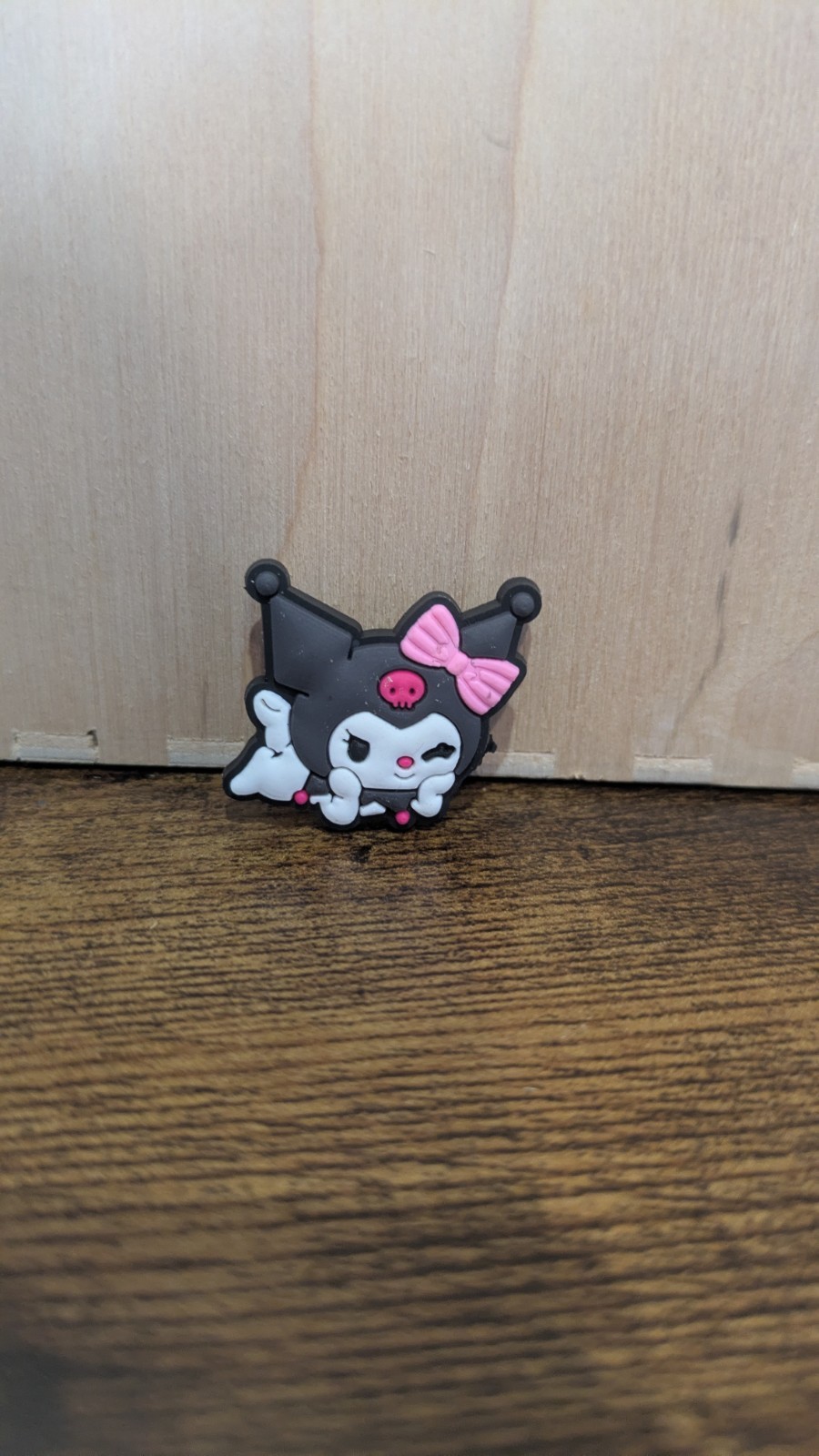 Kuromi Laying Down Croc charm | eBay UK