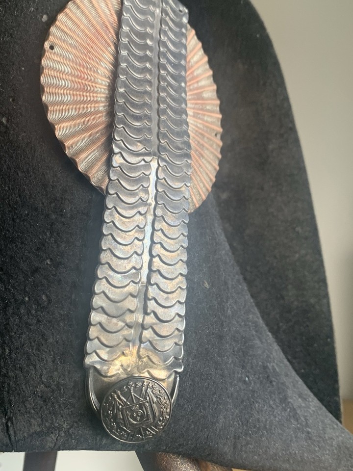 Kingdom of French Royal Army General Intendant Officer M1822 Bicorne ...