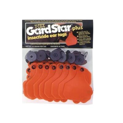 Gardstar Plus Insecticide Cattle Ear Tags 25 Count | eBay