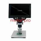 w/Battery MUSTOOL G1200 12MP 7'' HD Digital Microscope 1-2000X Zoom ...