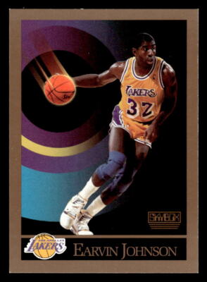 Earvin Johnson 1990-91 SkyBox #138 Los Angeles Lakers | eBay