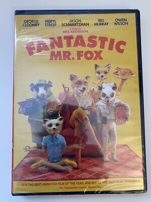 Fantastic Mr. Fox (DVD, 2009) Roald Dahl George Cloony Merryl Street ...