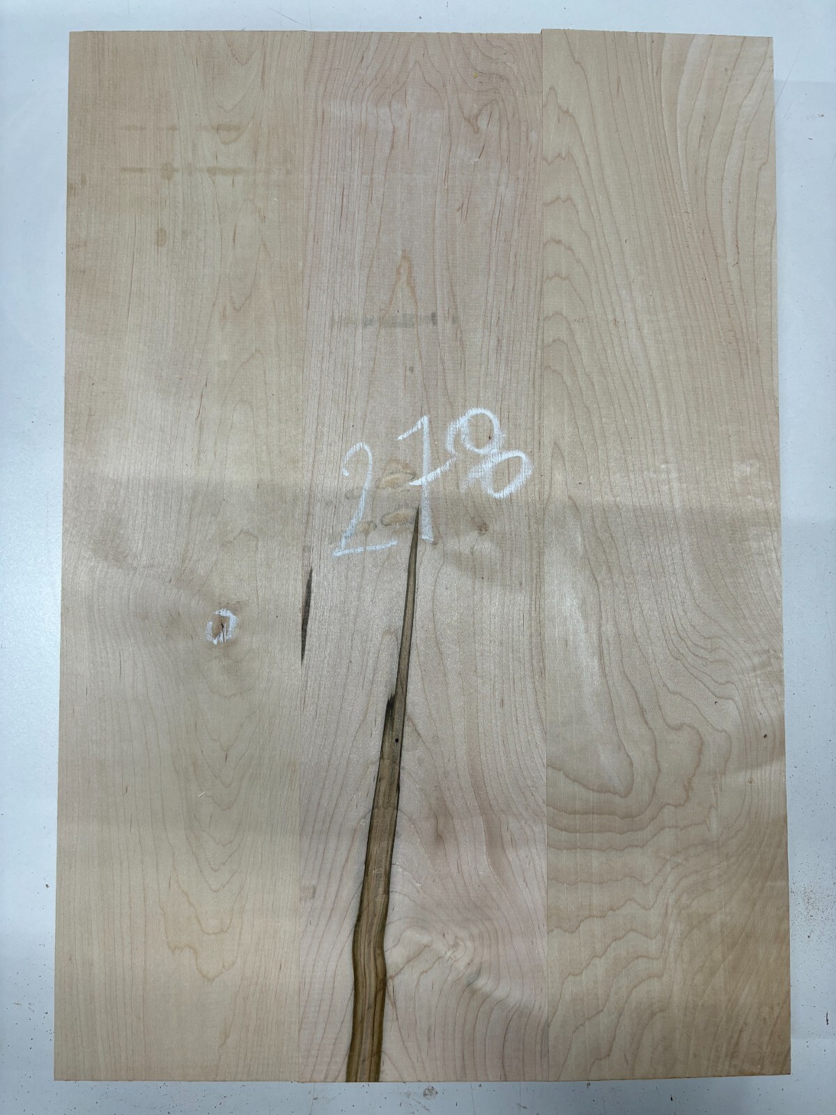 Ambrosia Maple+ Hard Maple body blank 3 Pcs Glued 21"x 14-1/2"x 1-7/8 ...