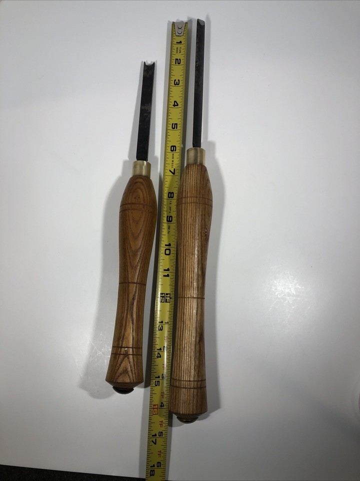 Robert Sorby HSS Wood Turning Chisels 3/8” Bead Forming & Parting Lot ...