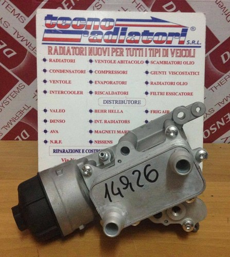 55273044 55236720 55231526 Scambiatore di Calore Acqua Olio + Filtro | eBay