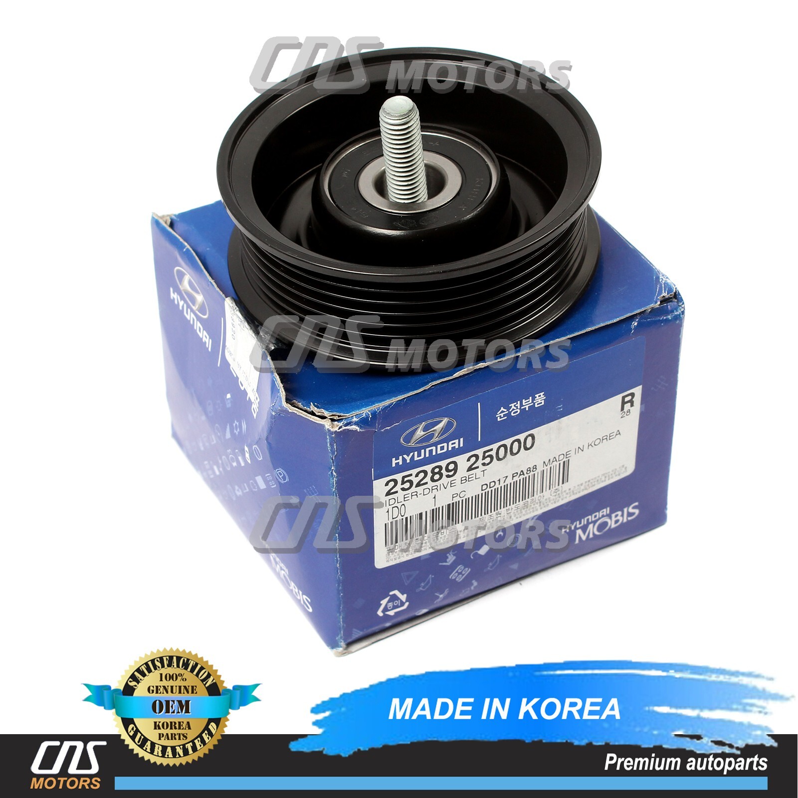 ⭐GENUINE⭐ Idler Pulley Fits 2007-2013 Kia Forte Forte Koup Rondo ...