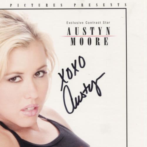 Austyn Moore Adult Actress Autographed 8"x10" Promo Photo w/COA WWE7 ...