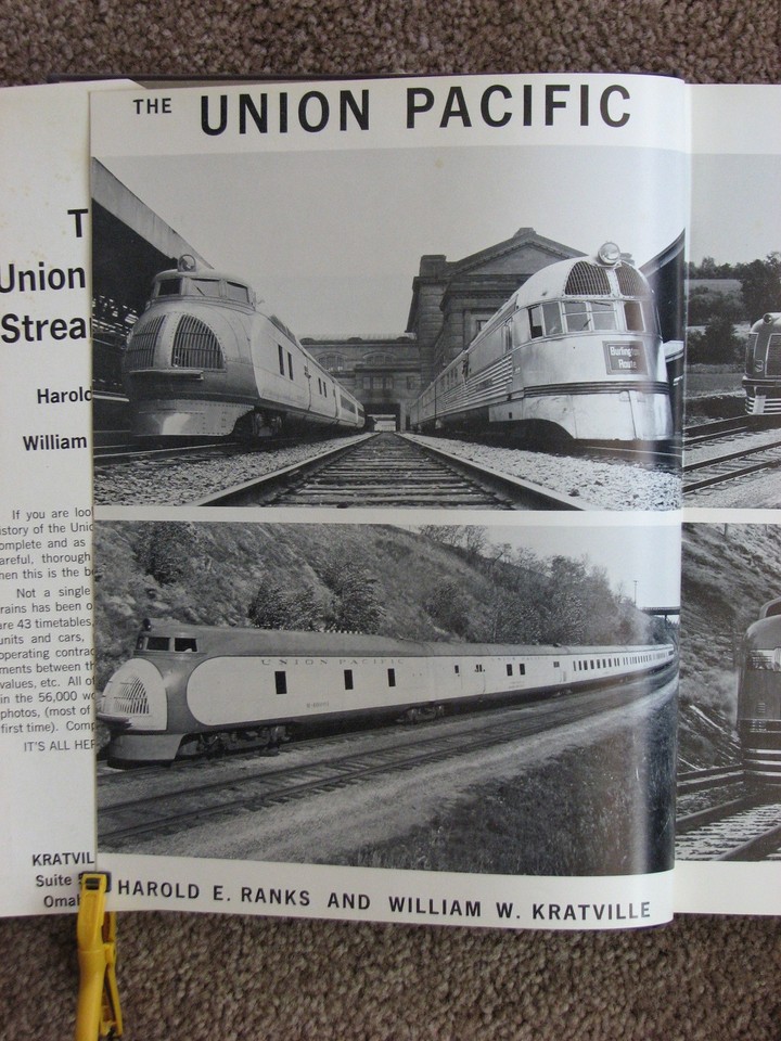 The Union Pacific Streamliners - Ranks/Kratville 1980 1st Pr. Hardcover Railroad | eBay