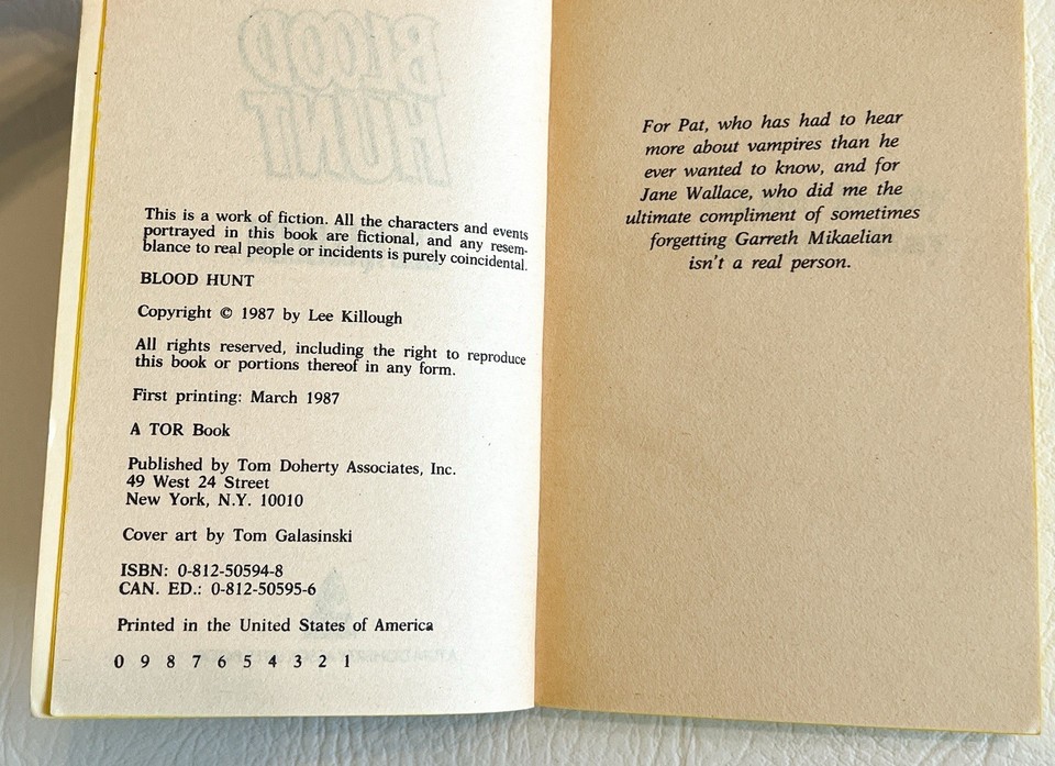 Lot of 4 Tor Horror Vintage PB 1st Print Laws Campbell Pike Killough ...