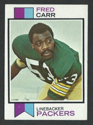 1973 TOPPS #521 FRED CARR Green Bay Packers ROOKIE CARD - 03 | eBay