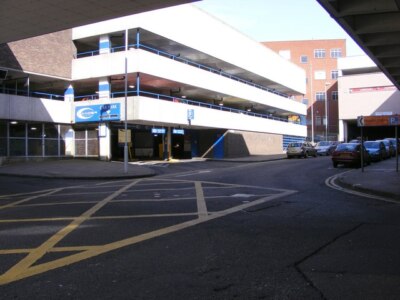 Photo 6x4 Mander Centre Parking Wolverhampton The car park in Bell ...