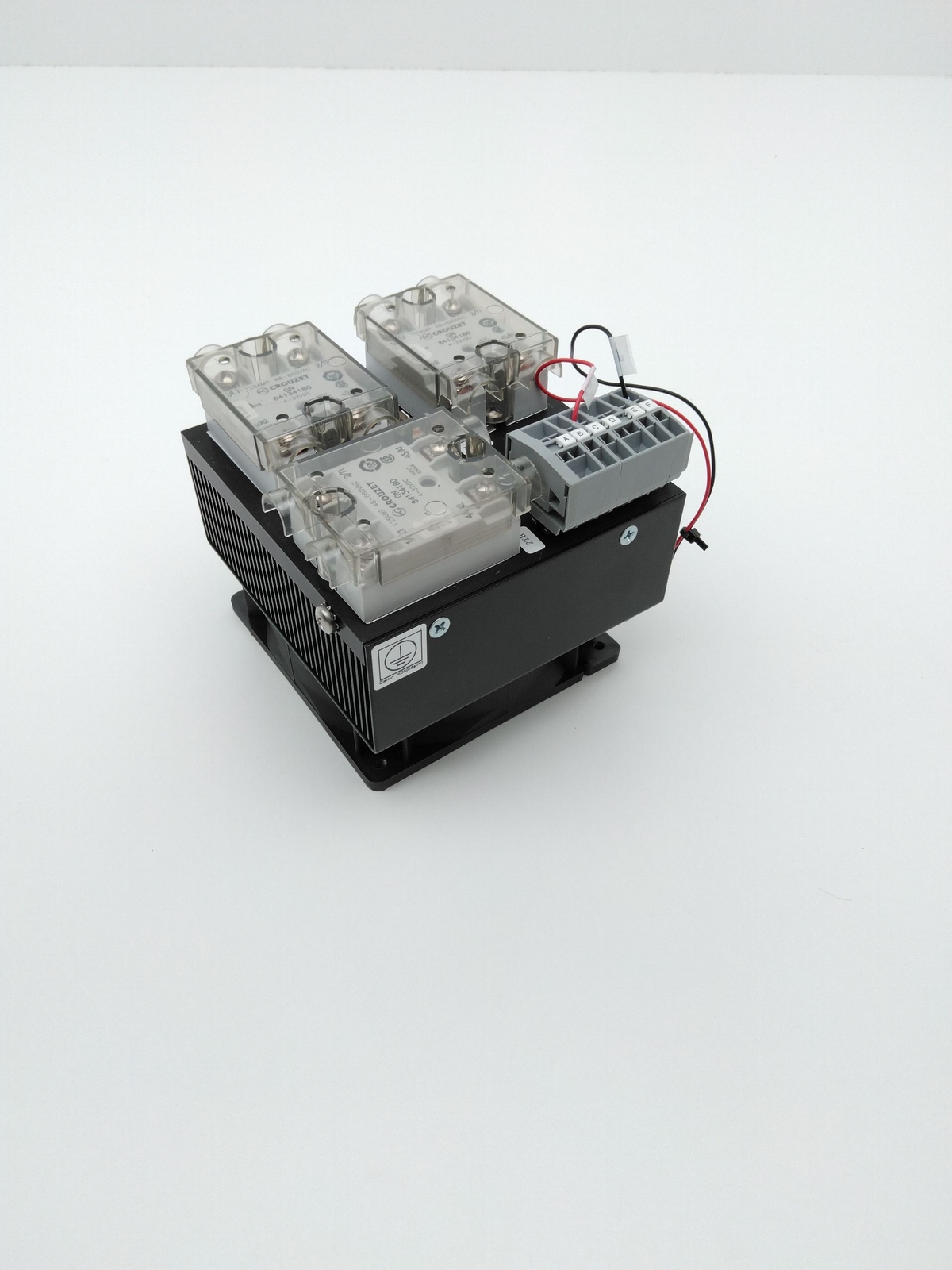 HBC Controls HBC-6125WDF3I 3 Phase 100 Amp SS Power Controller | eBay