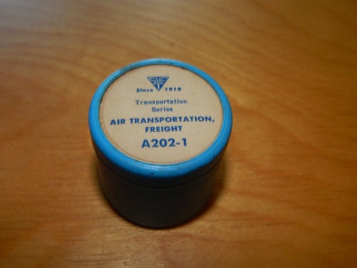 PICTUROL FILMSTRIP SVE FILM & CASE - AIR TRANSPORTATION FREIGHT A202-1 ...