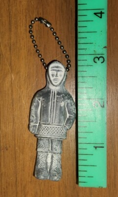 Tundra Eskimo Man Keychain Souvenir | eBay