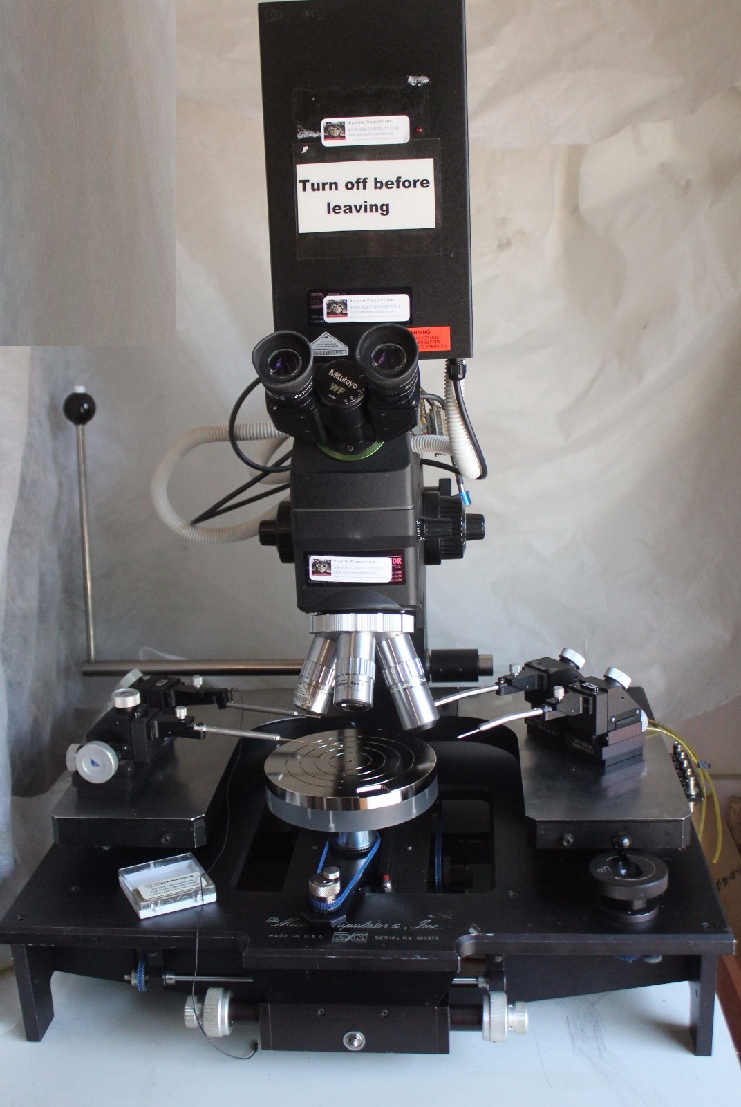 Micromanipulator 6"Prober Mitutoyo Microscope Probe Station with Laser ...